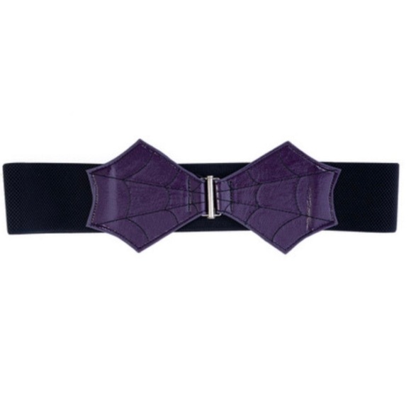 Banned Retro | Accessories | Tabitha Spider Web Belt By Banned Retro ...